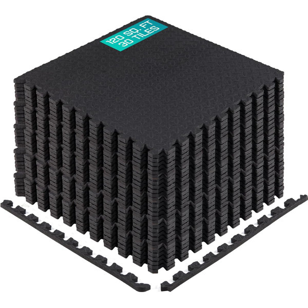 Bme 24" L x 24" W x 0.45" Foam Mat | Wayfair